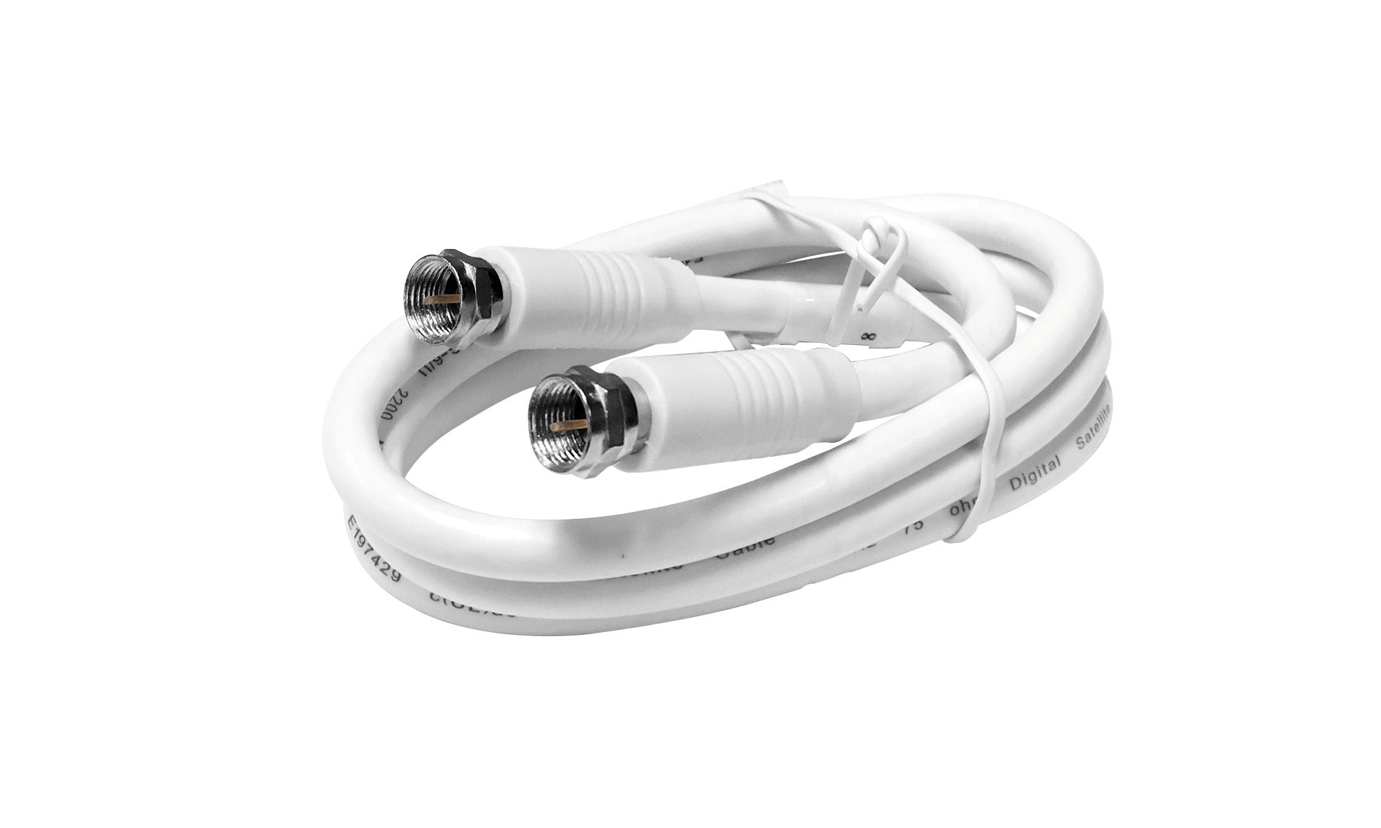 Upgrade your video and TV hookup with the Steren 205-410WH 25' FT White ...