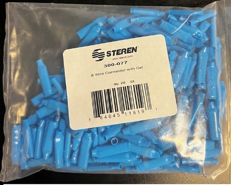 Ensure reliable wire splicing with Steren's Premium Gel-Filled Blue ...