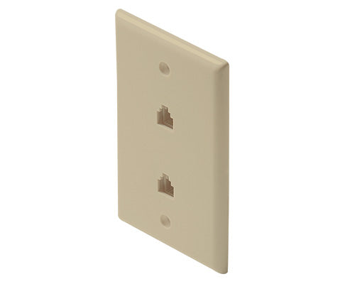 Enhance your telephone setup with Steren's High-Impact Ivory 6C Dual ...