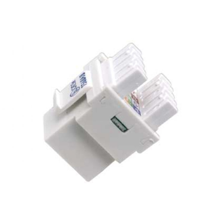 Enhance your network with Steren Cat5e Keystone Jack RJ45 White - UL ...
