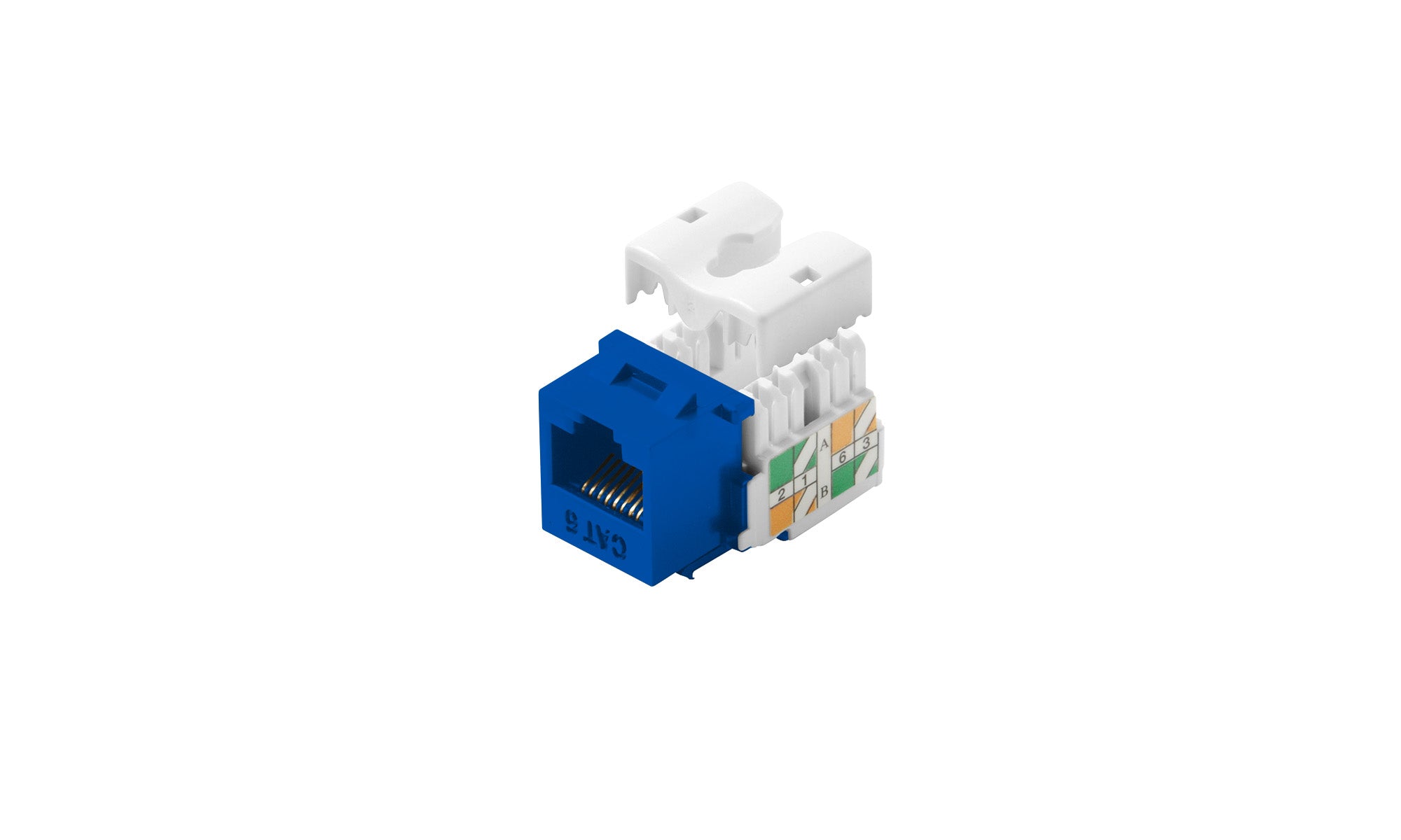 Optimize your network with the Steren's High-Speed Cat6 Keystone Jack ...