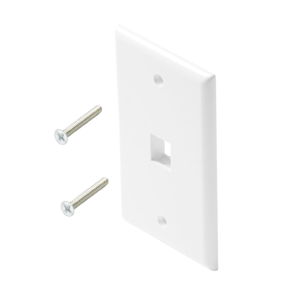 Upgrade your old style wall plates with Steren's Premium Keystone 1 ...