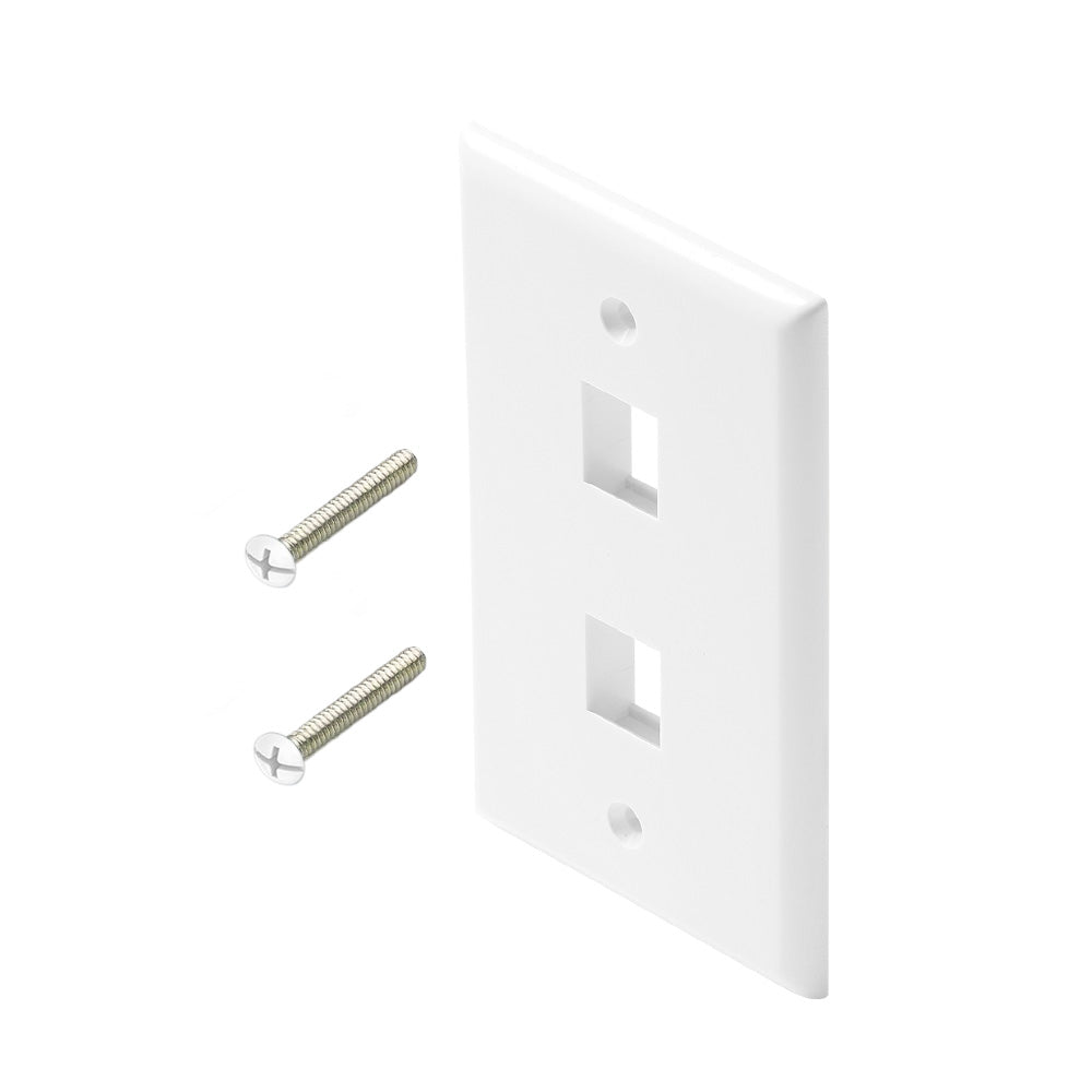 Upgrade your old style wall plates with Steren's Premium Keystone 2 ...