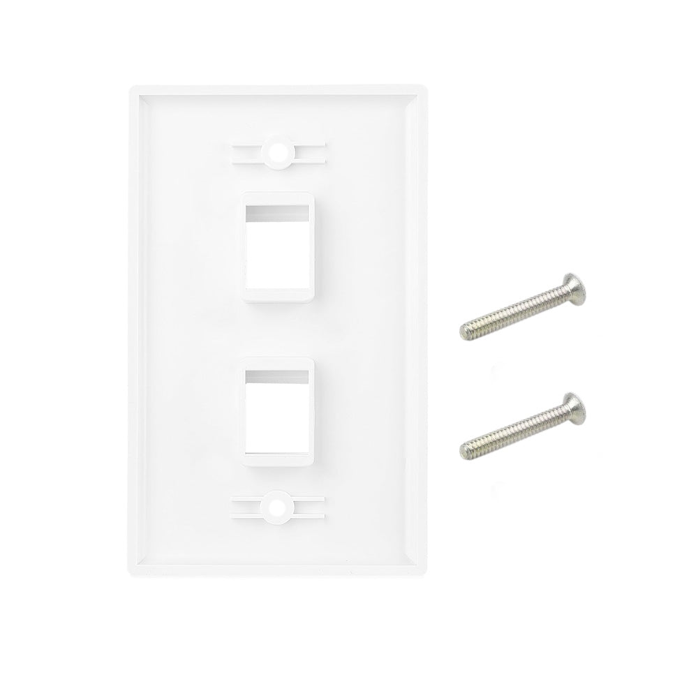 Upgrade your old style wall plates with Steren's Premium Keystone 2 ...