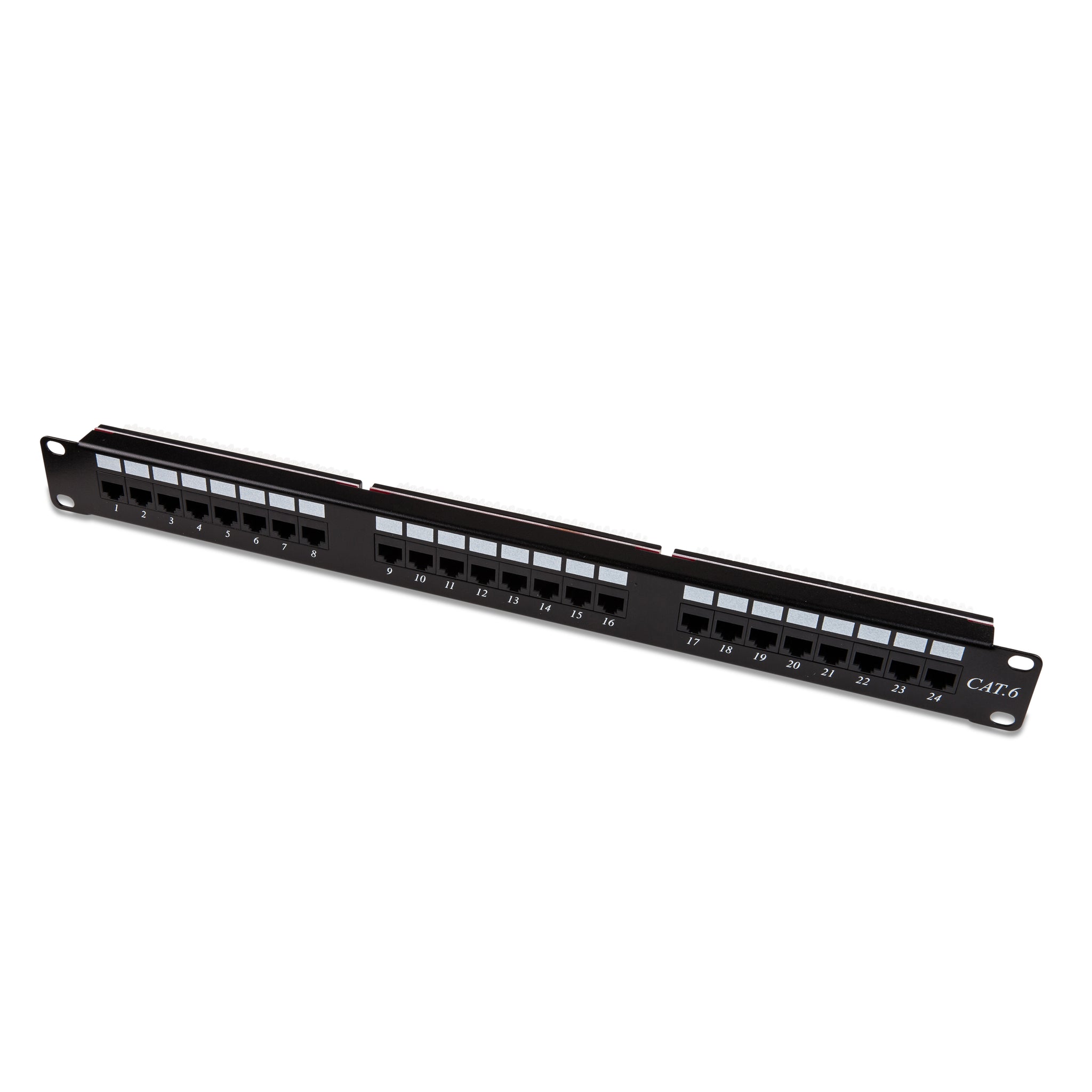 Steren 24-Port Cat6 Loaded Patch Panel | Enhanced Performance and ...