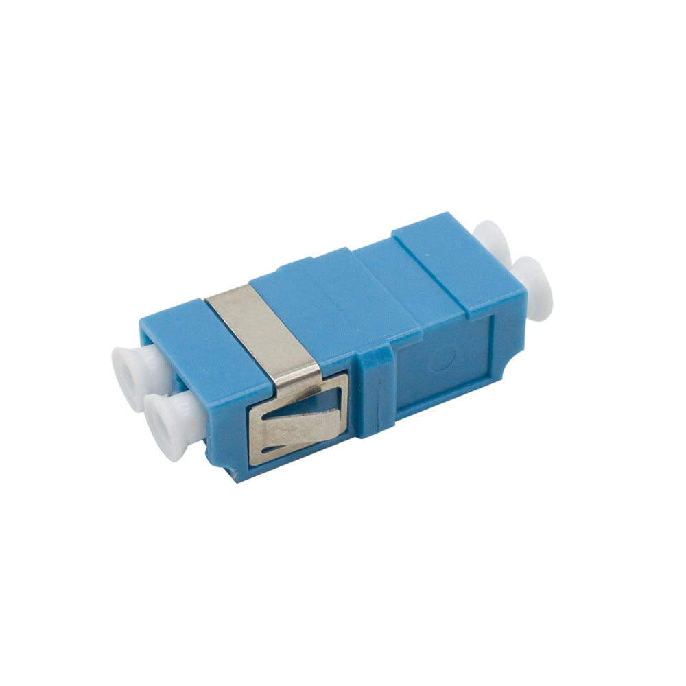 LC/UPC SM DX Adapter Without Flange Blue – Steren