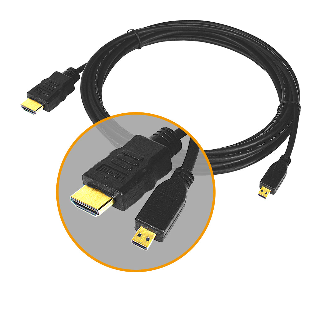 Upgrade your device connections with Steren's Premium 6 inch Micro HDMI ...