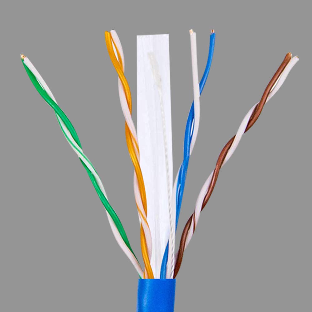 Steren 1000ft 23/4 CAT6 Solid Cable For High-Performance Data Transmis