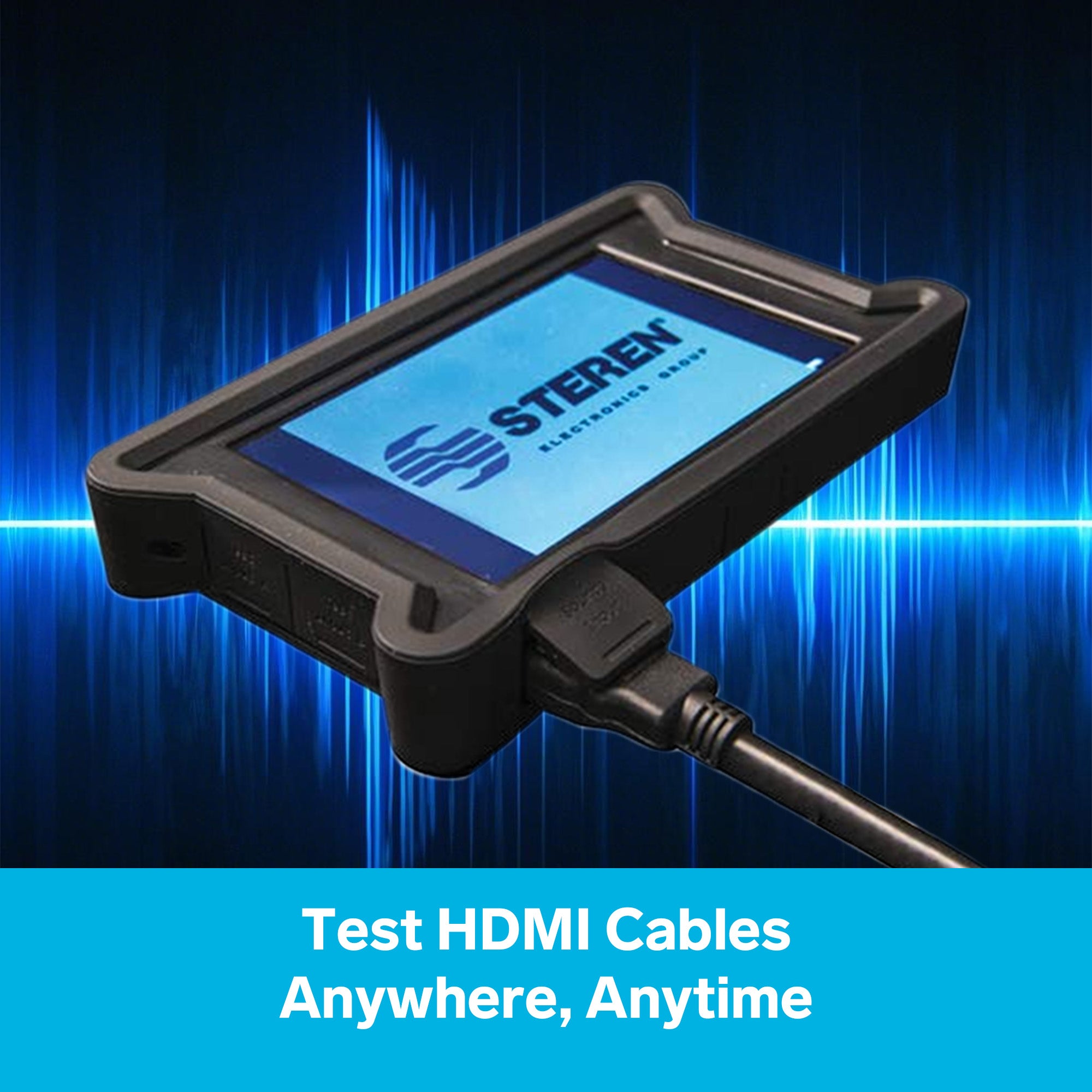 STEREN Handheld, Portable, HDMI Tester with HD LCD Display and Audio ...