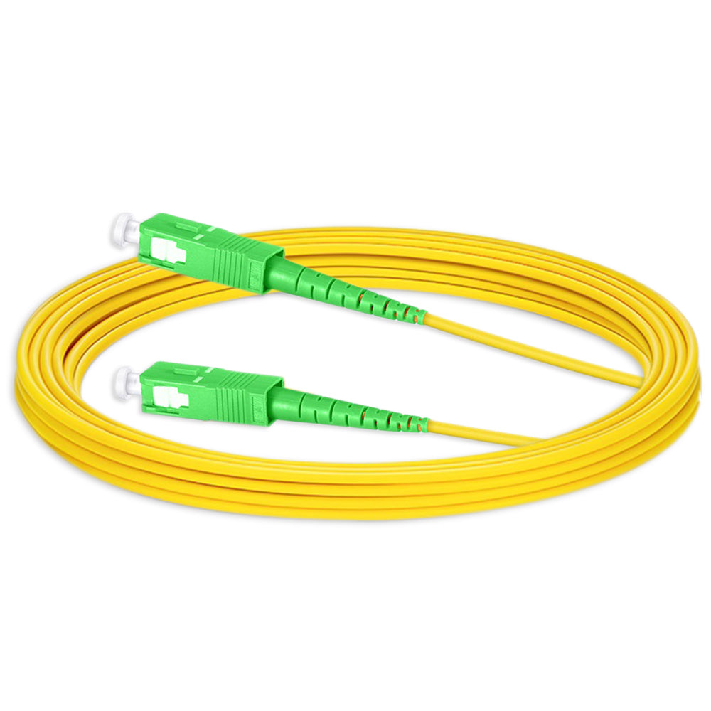 Jumper SM G657A1, Simplex, SC/APC, SC/APC, 3.0mm, 1Meter, OFNR, Yellow ...