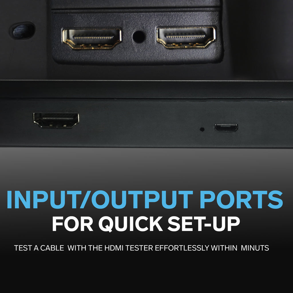 10MHz Bandwidth Probe STEREN HDMI Tester With LCD Display - 1080P Audio ...