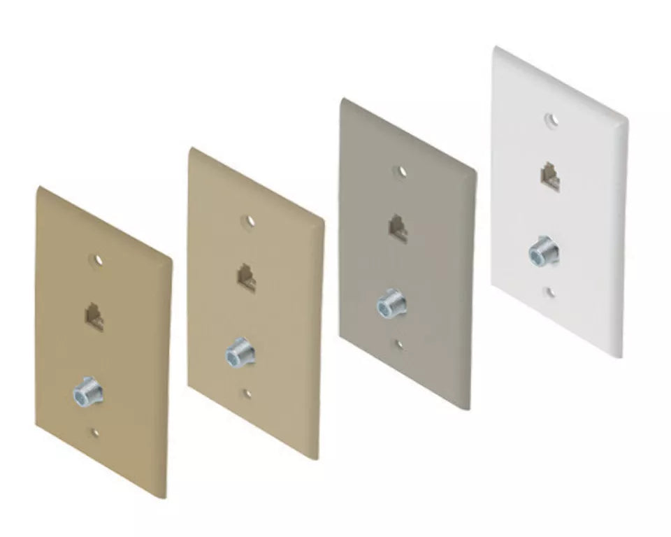 Enhance your telephone setup with Steren's High-Impact White 4C ...