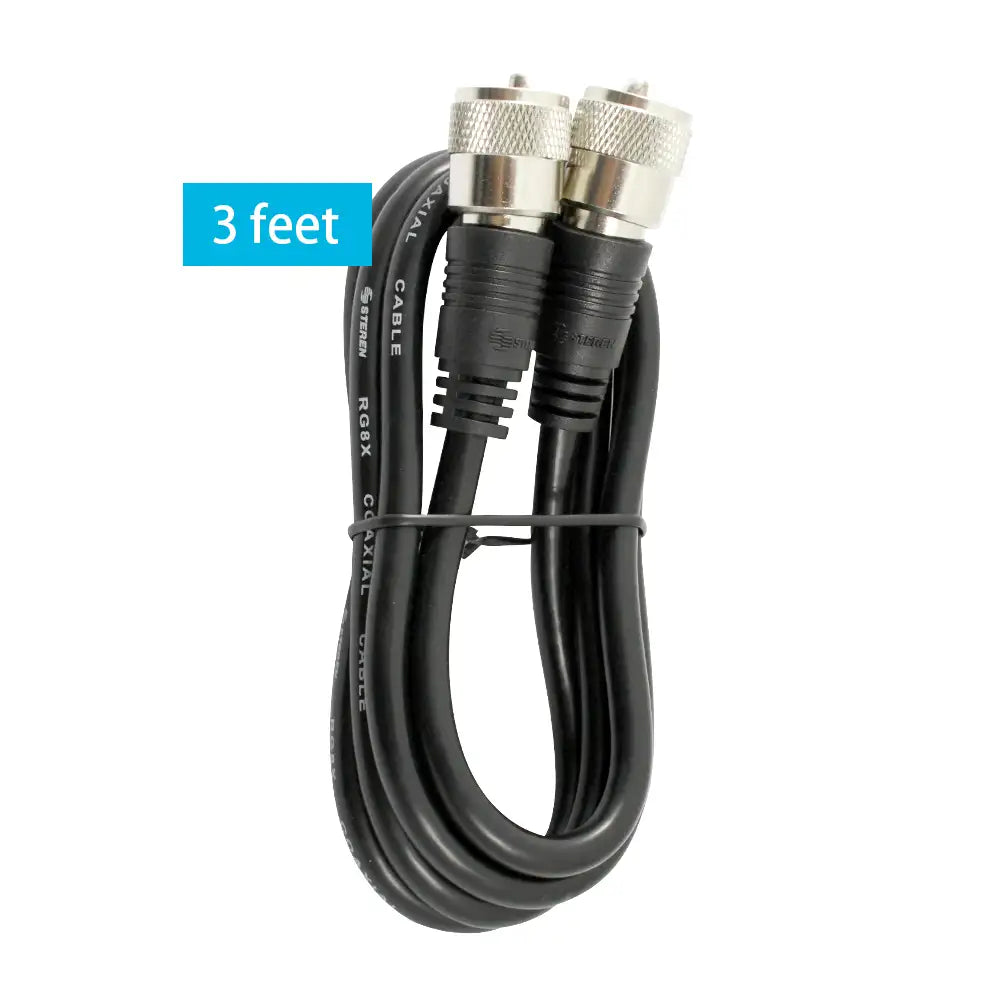 STEREN Coax Cable 3Ft - RG8X Coaxial Cable Connector - Antenna Cable ...