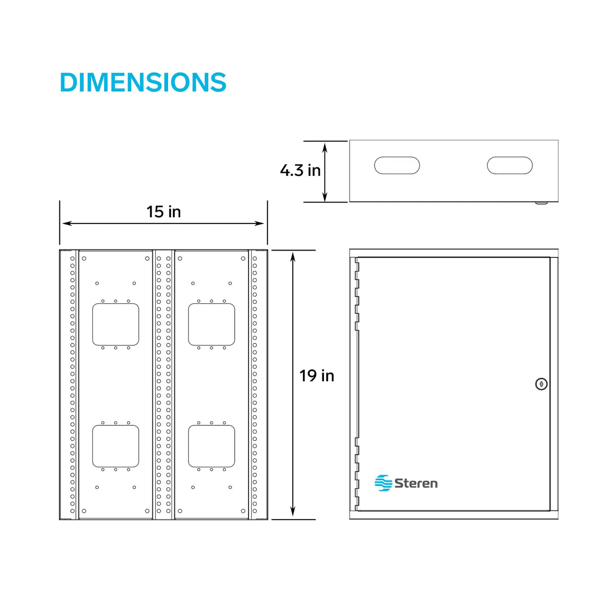 Structured Media Enclosure Accessories - Structured Wiring Cabinet ...