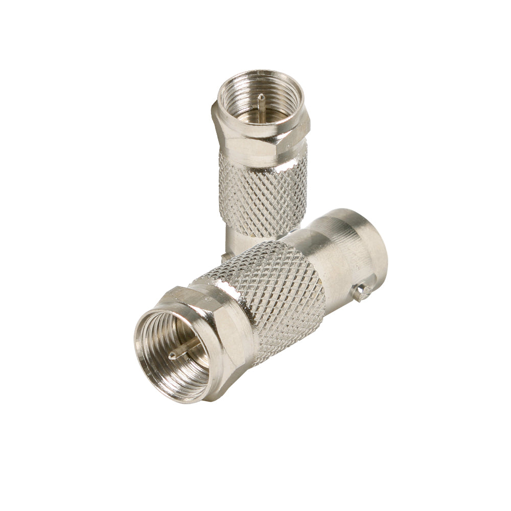 Steren BNC Jack to F Plug Coax Adapter