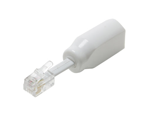 Steren 4P4C Handset Cord Detangler Adapter with Gold Contacts