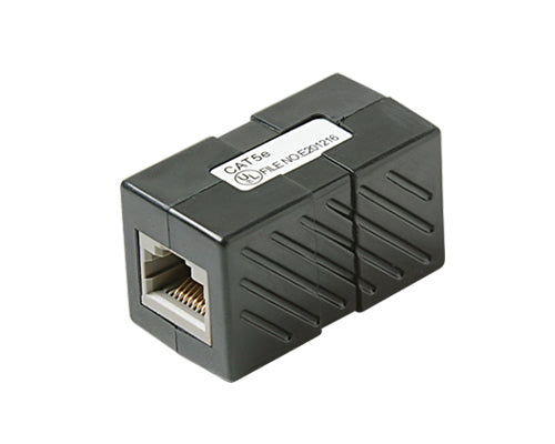 These Steren Cat5e Inline Coupler RJ45 Black are female-female couplers ...