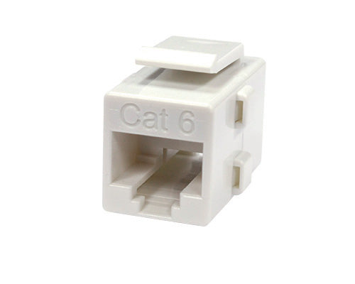 These Steren Cat6 Inline Coupler RJ45 White are female-female couplers ...