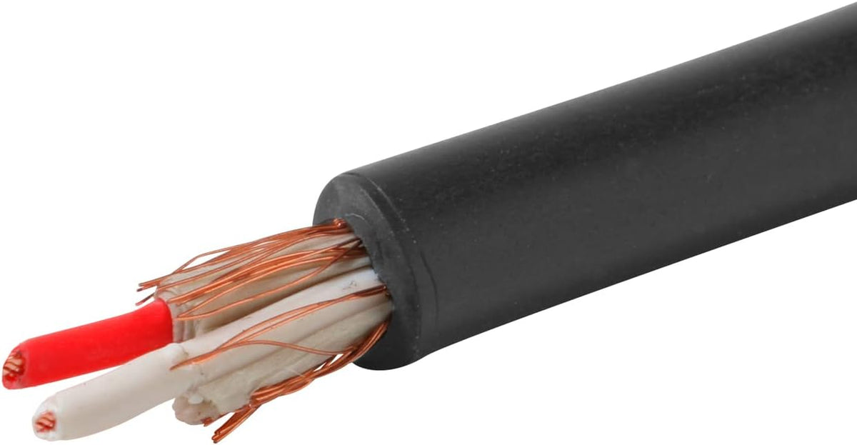 STEREN 1000ft 22AWG 2-Conductor Microphone CableSteren ProAudio ...